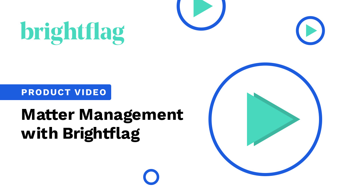 Matter Management with Brightflag